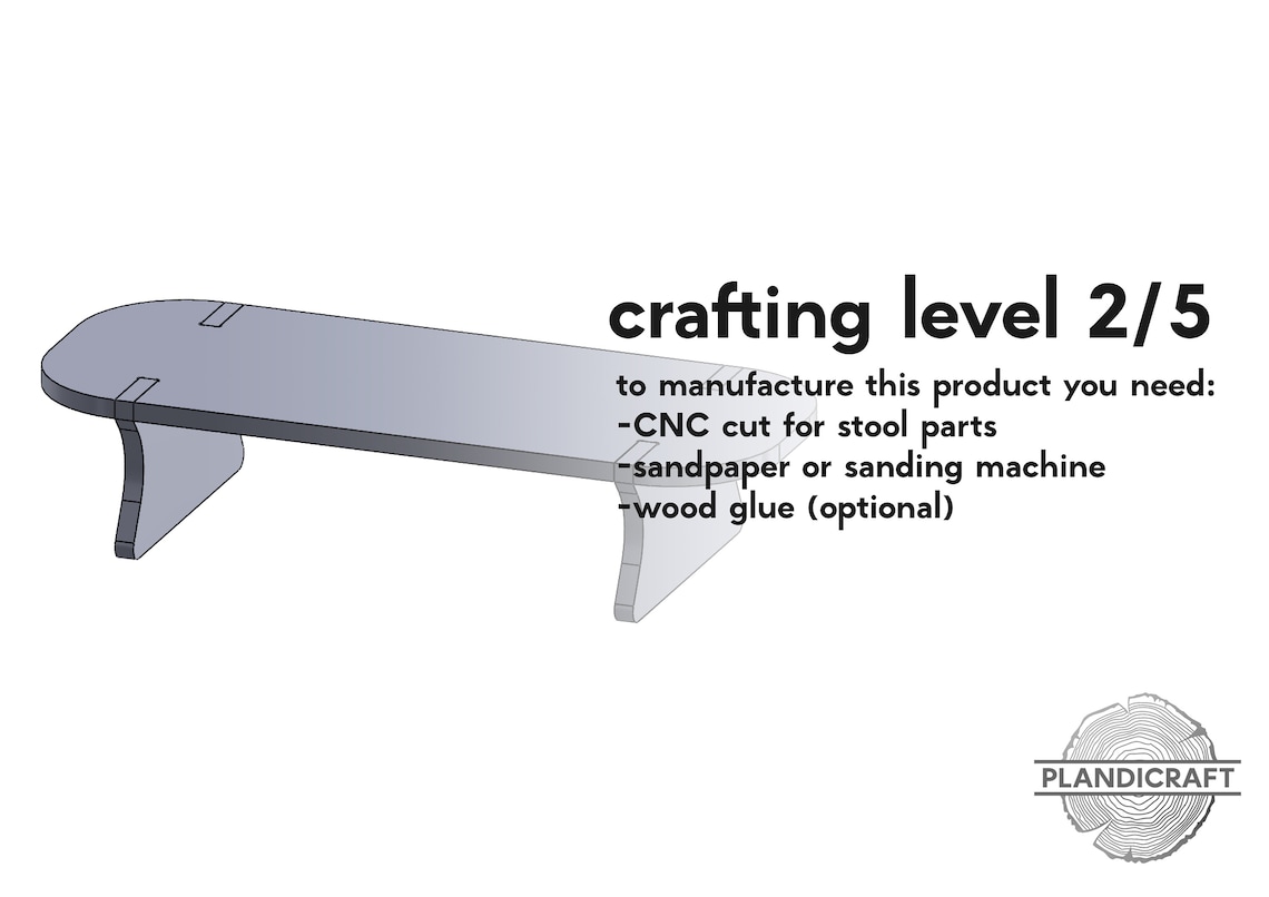 Monitor Stand LALE | Digital File for Cnc Router | CUSTOMIZABLE | Desk ...