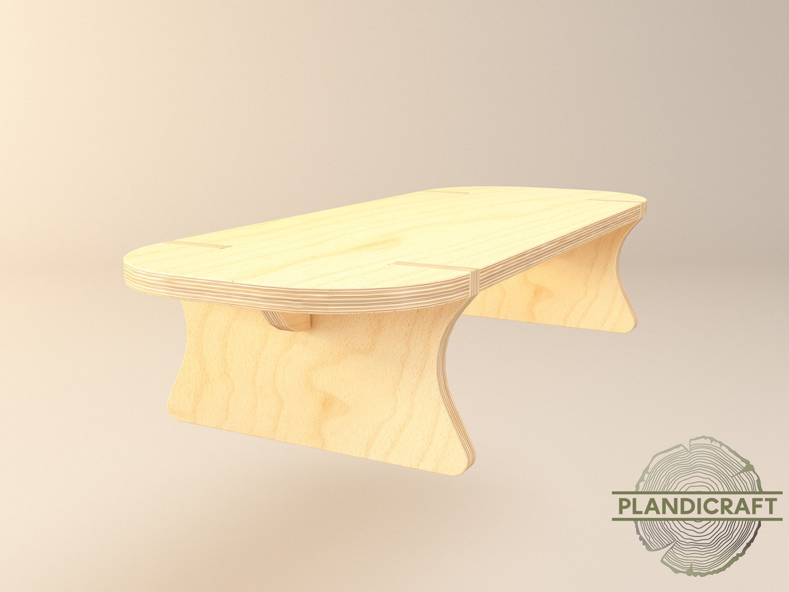 Monitor Stand LALE | Digital File for Cnc Router | CUSTOMIZABLE | Desk ...