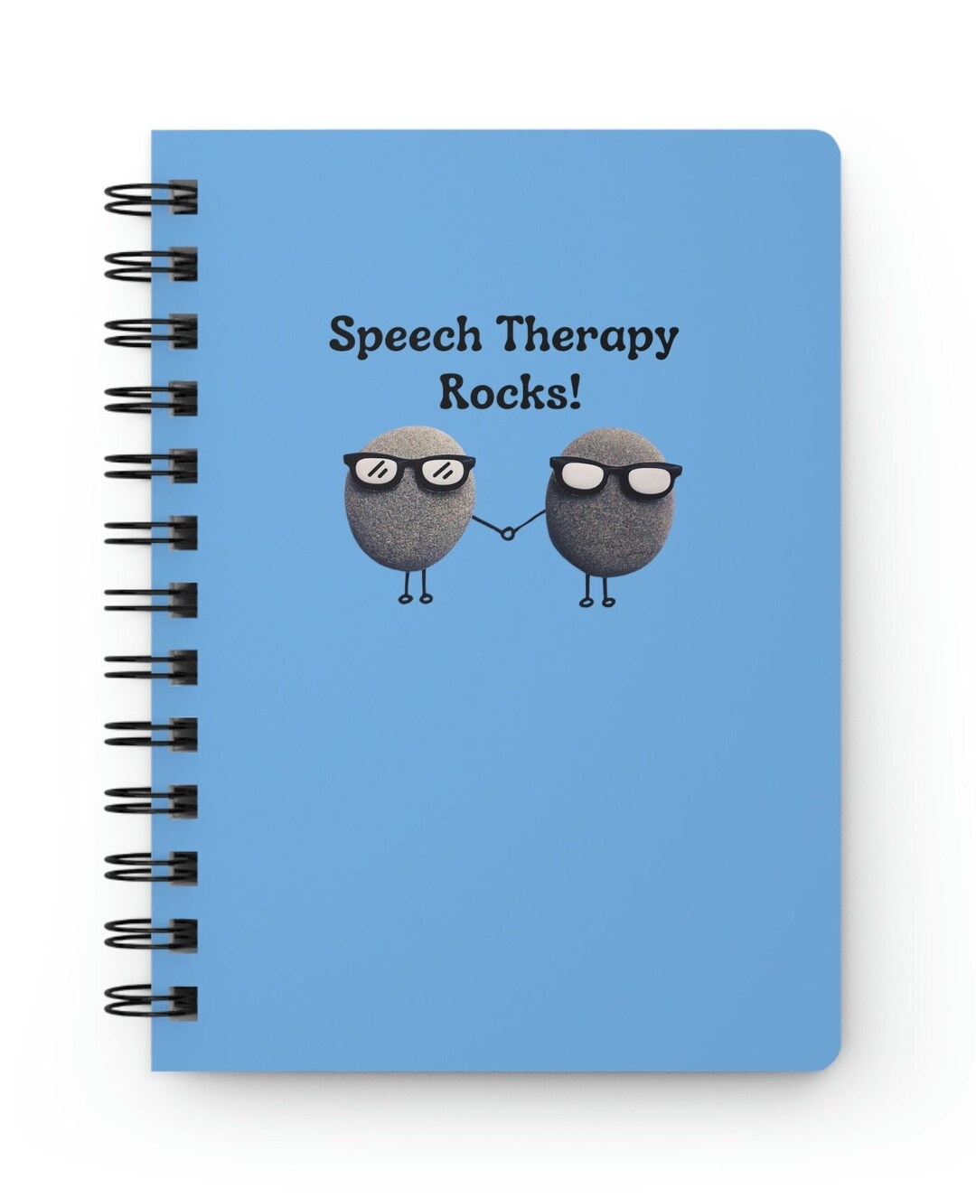 Speech Therapy Rocks Spiral Bound 5x7 Journal, Speech Therapy Notebook ...