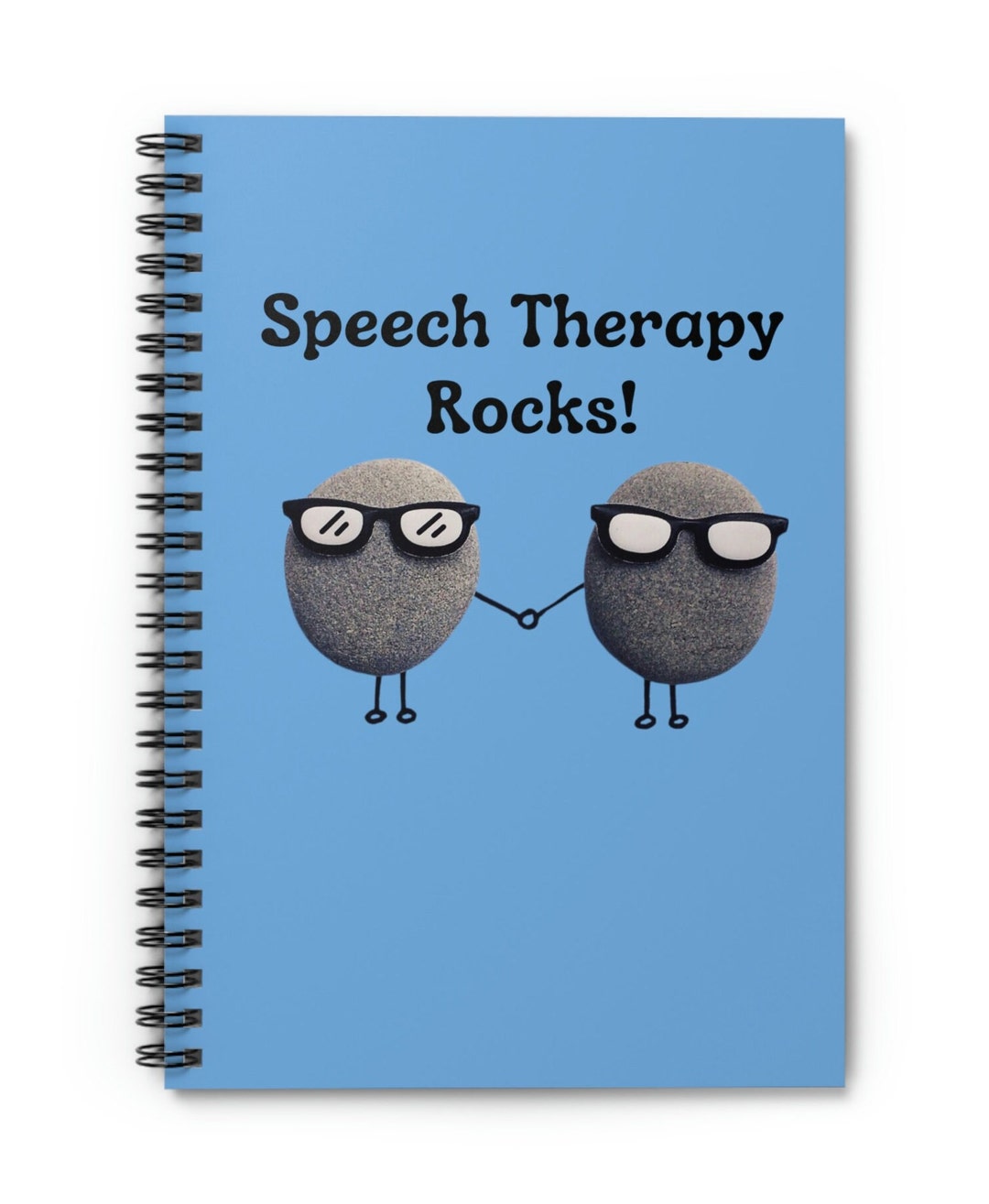 Speech Therapy Rocks! Spiral Notebook-ruled Line, Speech Notebook, SLP ...