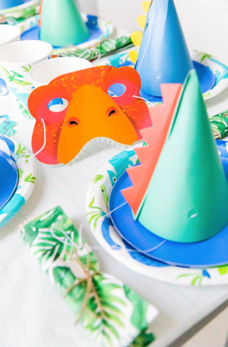 Dinosaur Theme Party Box, Dinosaur Event Kit and Decorations, Childrens ...