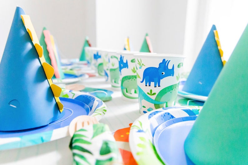 Dinosaur Theme Party Box, Dinosaur Event Kit and Decorations, Childrens ...