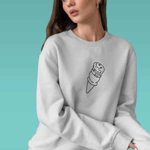 Happy Face Svg Ice Cream Svg Summer Svg Melted Smiley Svg Melting ...