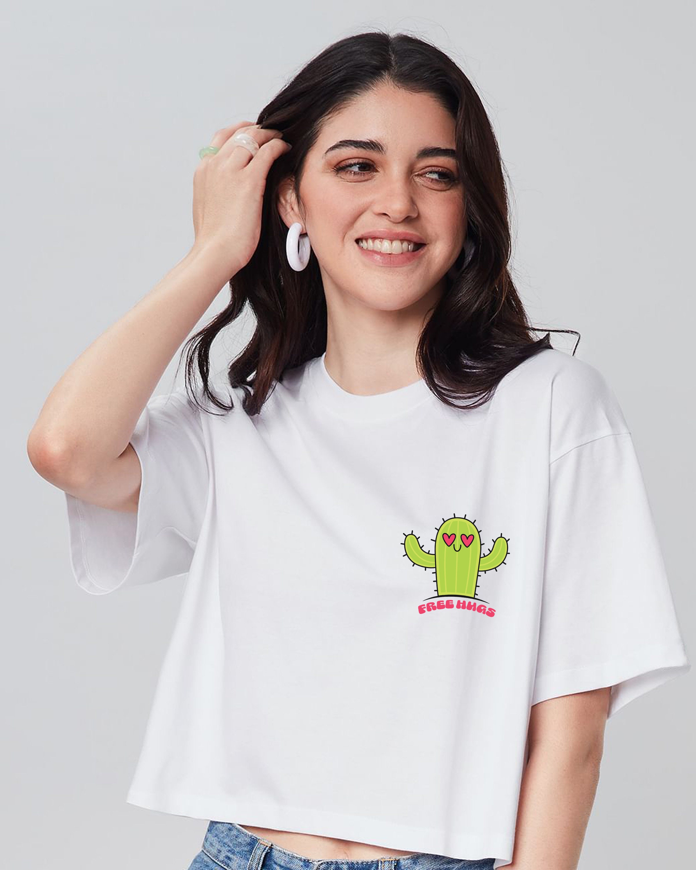 Free Hugs Svg Cactus Svg Cute Svg Kids Shirt Svg Layered Svg Cut File ...