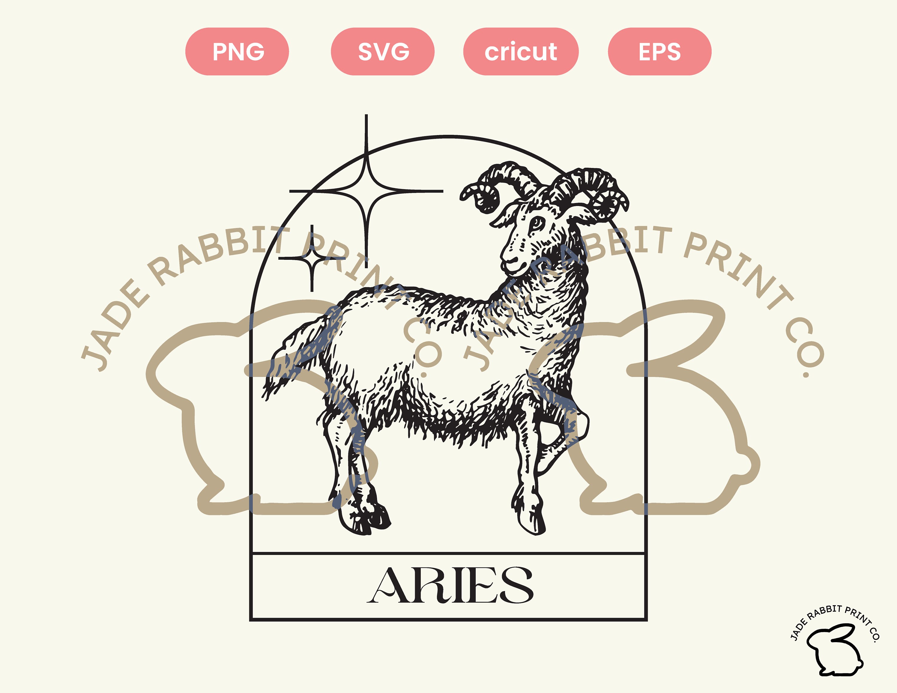 Aries Svg Aries Sign Svg Horoscope Svg Svg Cut File Star Signs Birth ...