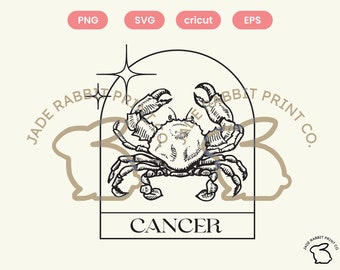 Cancer Svg Zodiac Svg Horoscope Svg Stars Svg Cancer Clipart ...