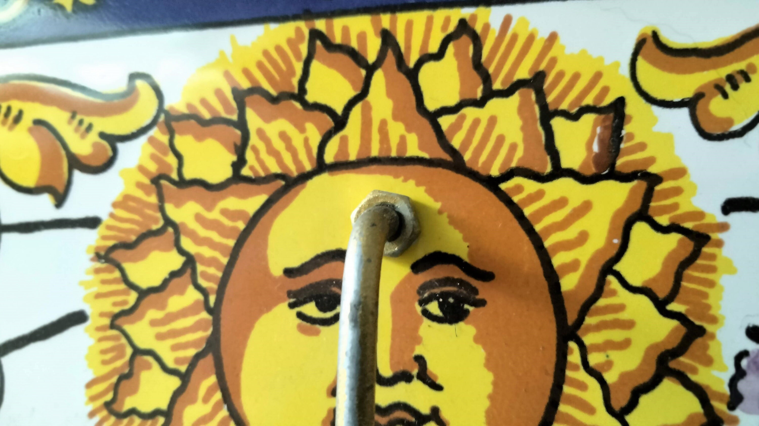 Vintage Spanish Sundial Tile - Etsy