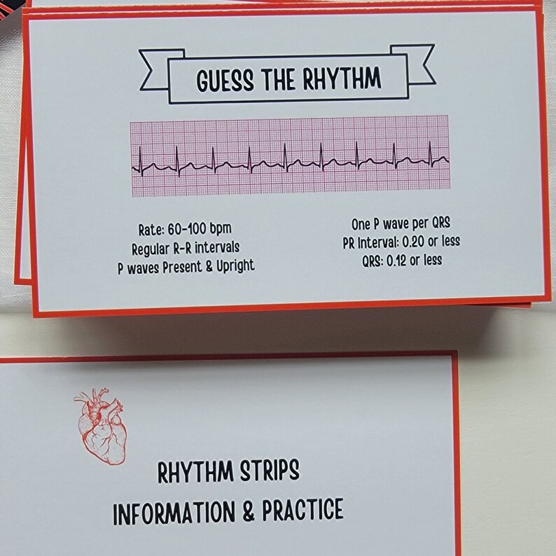 Master EKG Foundation Flashcards | Study on the Go | Cardiac Tele ...