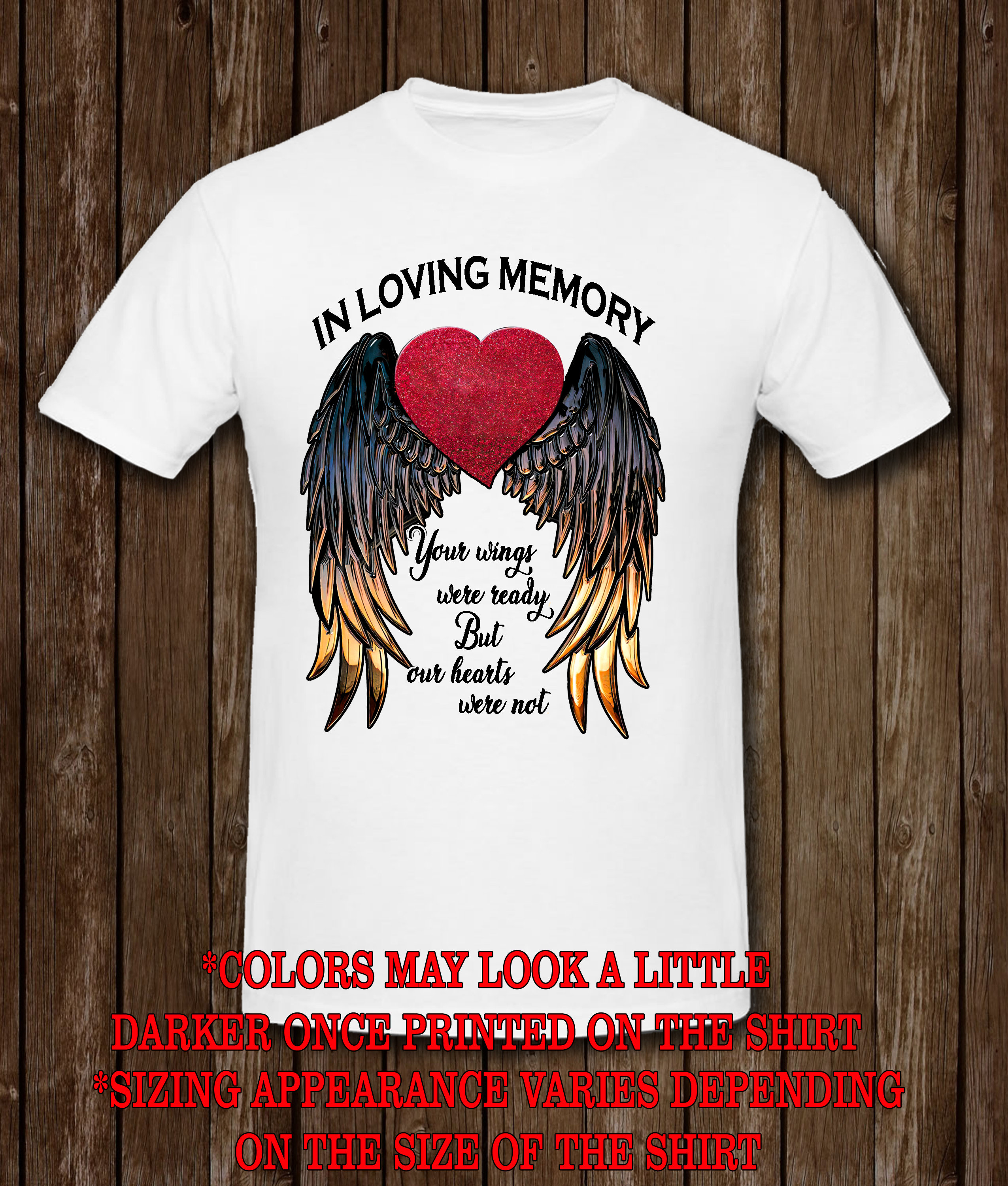 In Loving Memory Shirt Funeral Shirt - Etsy