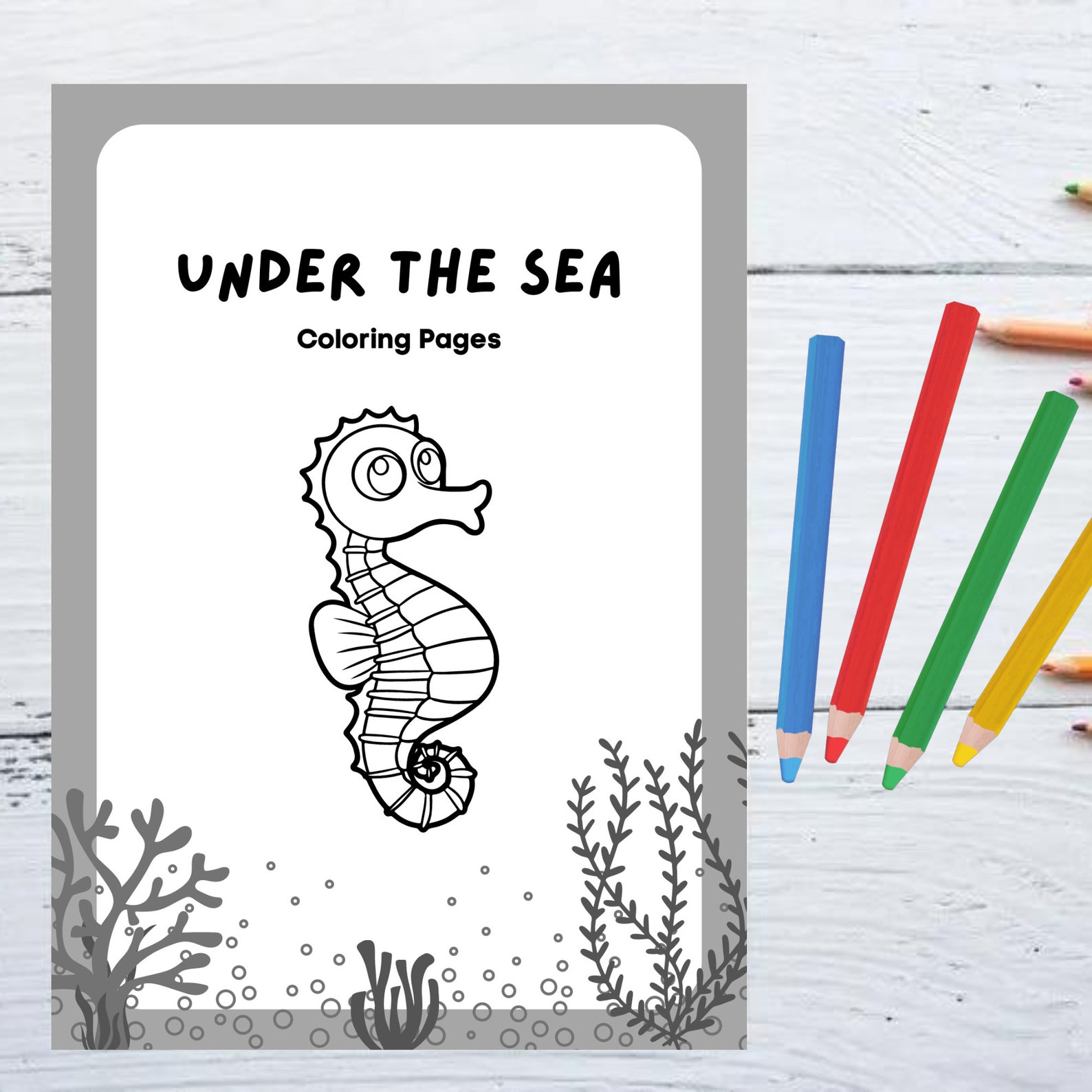 Coloring Pages for Kids, Toddler Workbook, Coloring Printable ...
