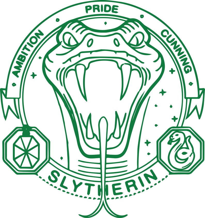 Slytherin Harry Potter House Shirt - Etsy