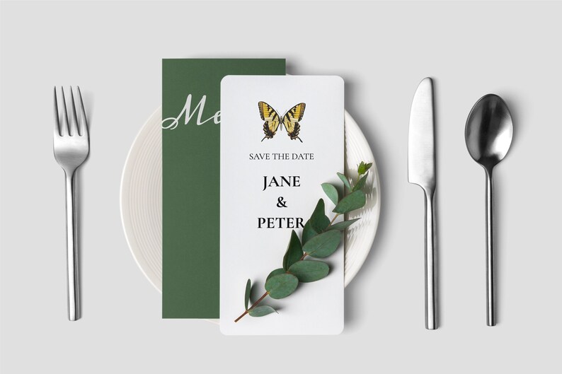 Yellow Butterfly #2 Hand Illustration Digital Art Flower Art Butterfly ...