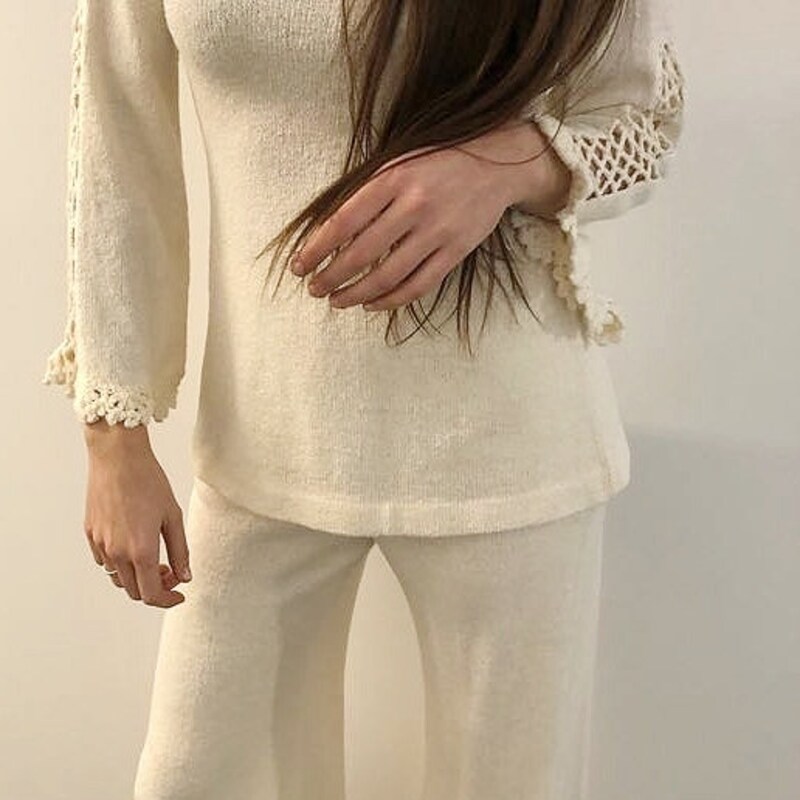 Knitted Two Piece Set - Etsy