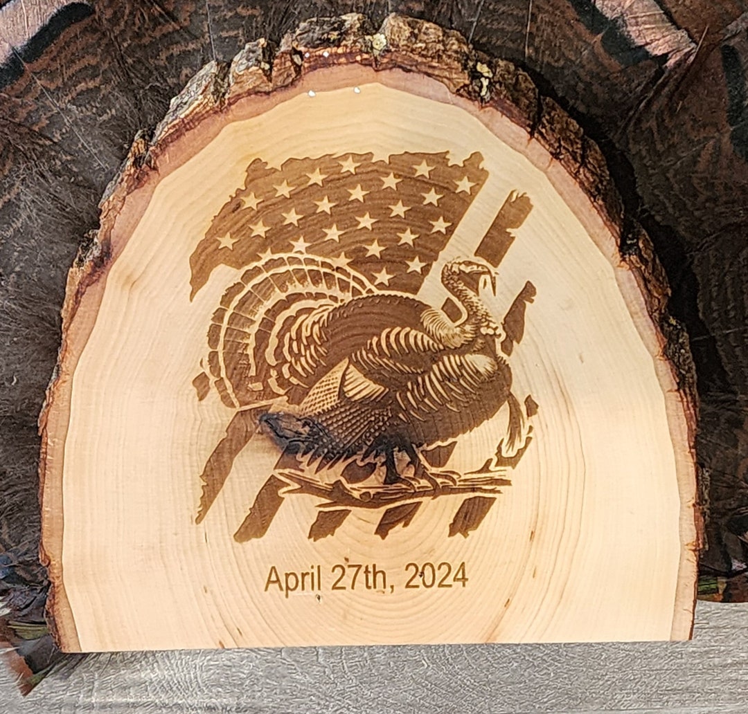 Turkey Fan/beard Plaque - Etsy