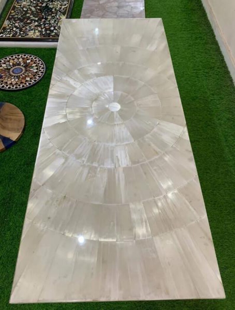 Selenite Wall Panel, Luxury Selenite Furniture, Selenite Kitchen ...