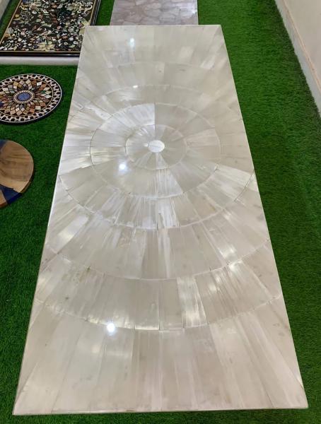 Selenite Wall Panel, Luxury Selenite Furniture, Selenite Kitchen ...