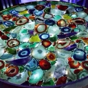 Beautiful Agate Table | Custom Agate Table | Agate Table | Agate Round ...
