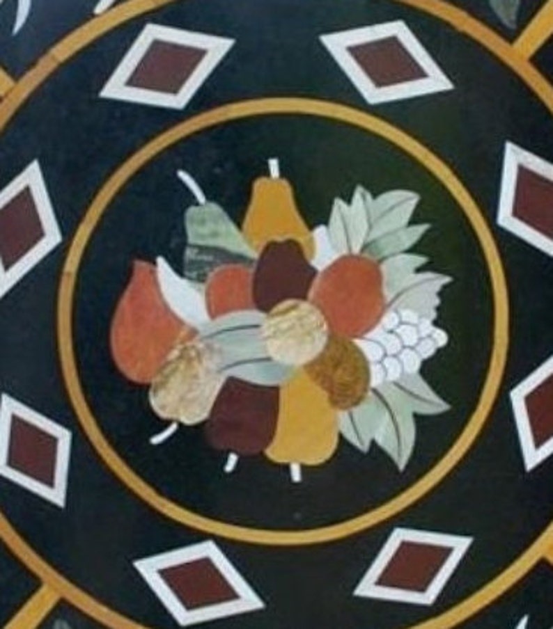 Black Marble Luxury Dining Table Top Special Design Table - Etsy