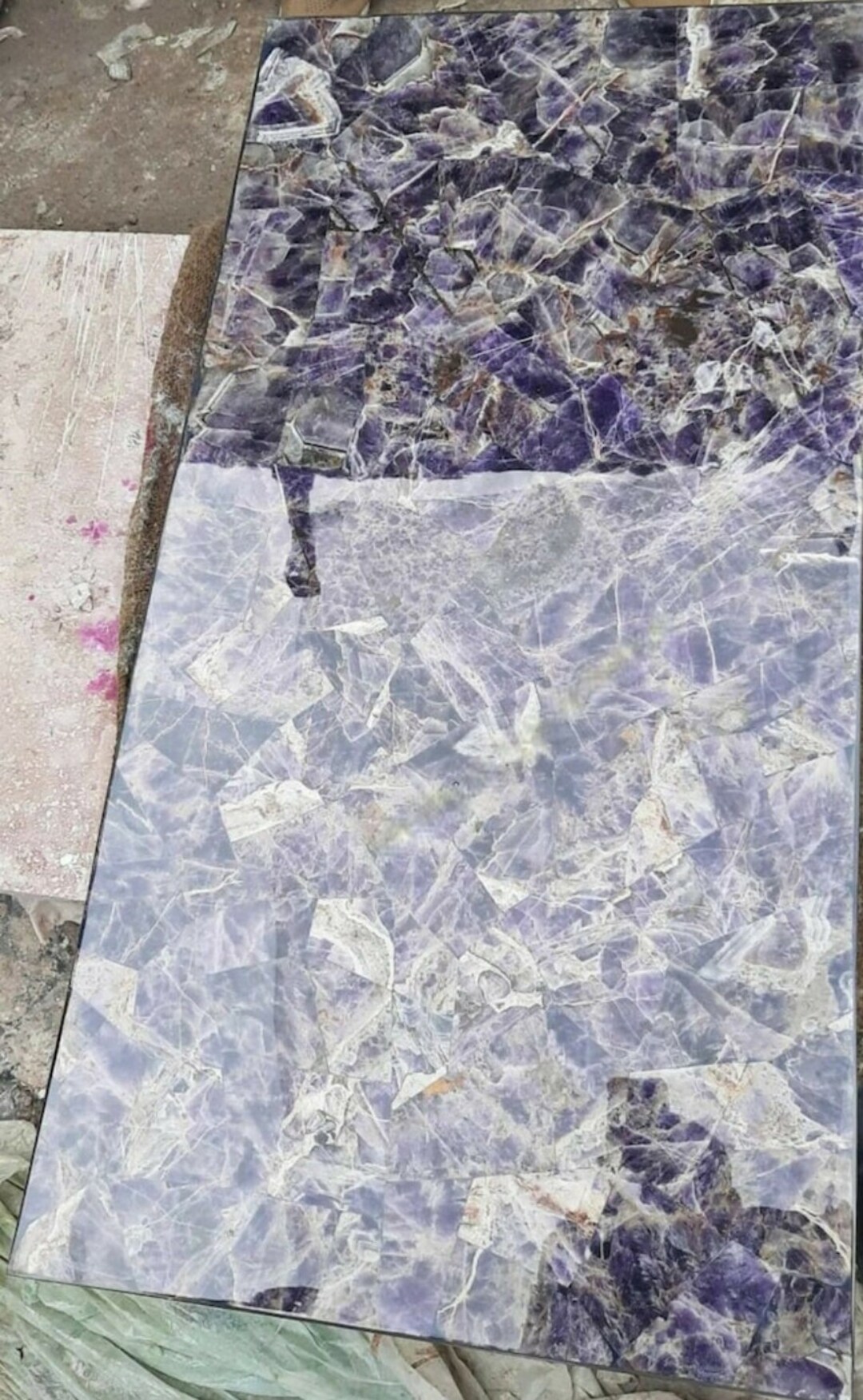 Amethyst Dining Table | Amethyst Center Table | Console Table Top ...