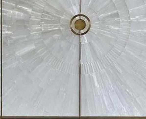 Selenite Wall Panel, Luxury Selenite Furniture, Selenite Kitchen ...
