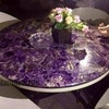 Living Room Table Center Table Top Amethyst Counter Top Amethyst ...
