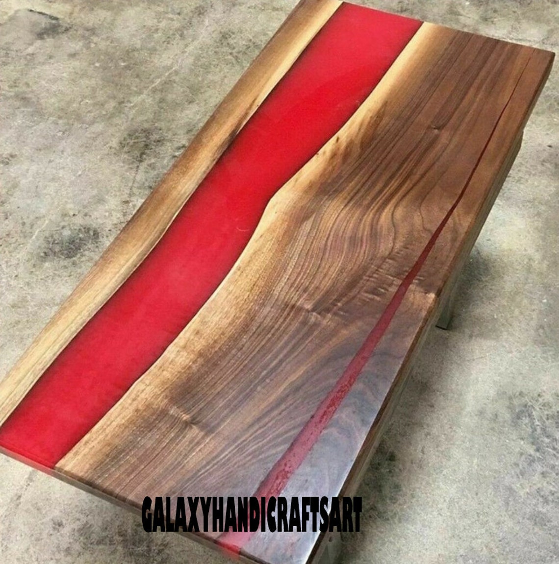 Red Epoxy Table Epoxy Table Top Resin Red Table Epoxy Table Red Table ...