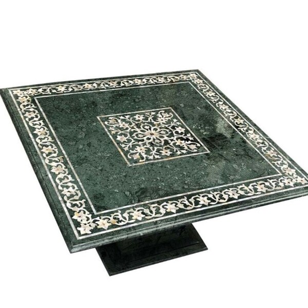 Green Marble Coffee Table Top Corner Table Top Bedside Table Top ...