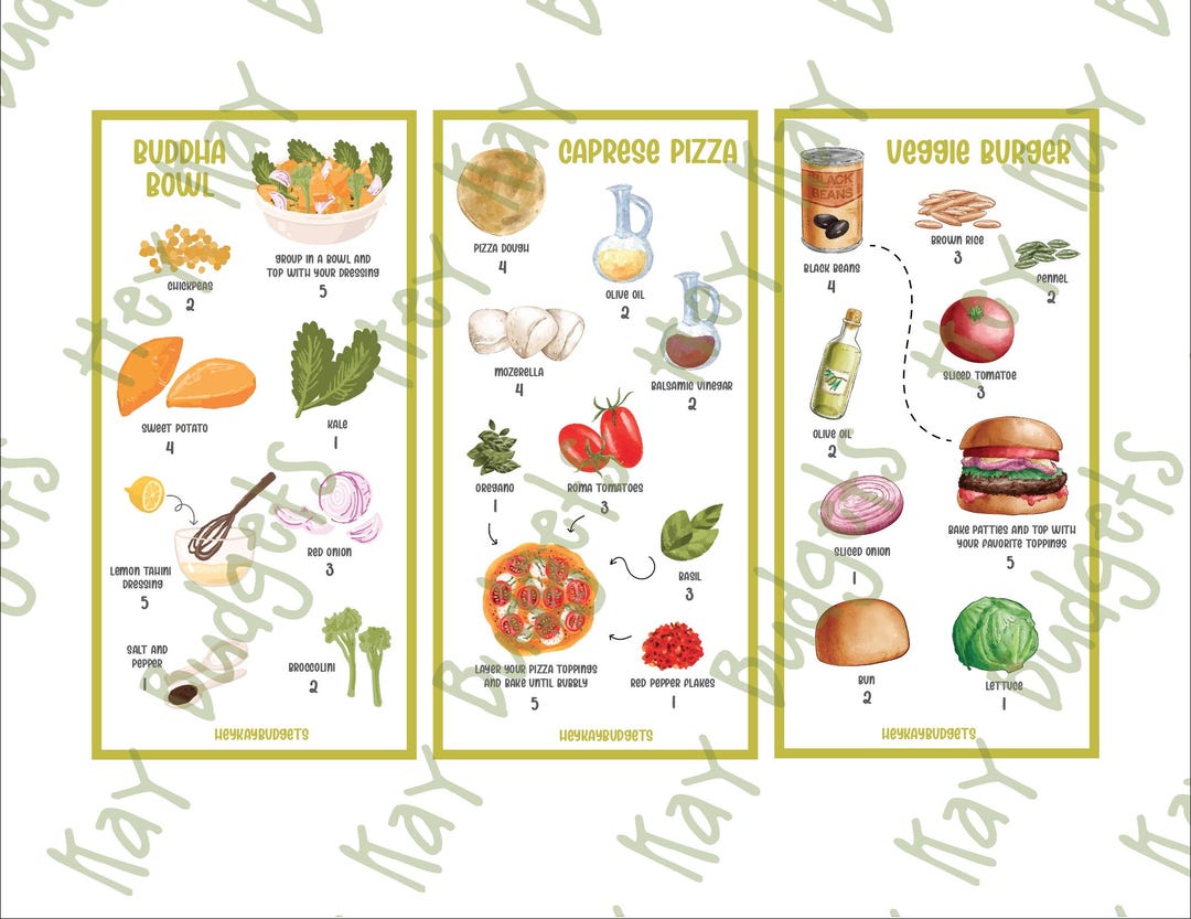 New! Vegetarian Recipe ADD-ON + 2 Free Dice Games to Weight Loss Box ...