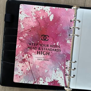 PLANNER DASHBOARD Designer Birthday Cake Dividers Covers | A6 A5 Happy ...