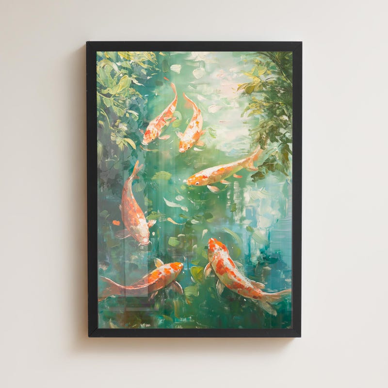 Coi Fish Wall Art - Etsy