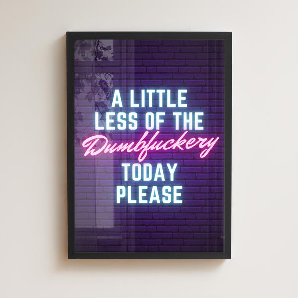 Sarcastic Bar Prints - Etsy UK