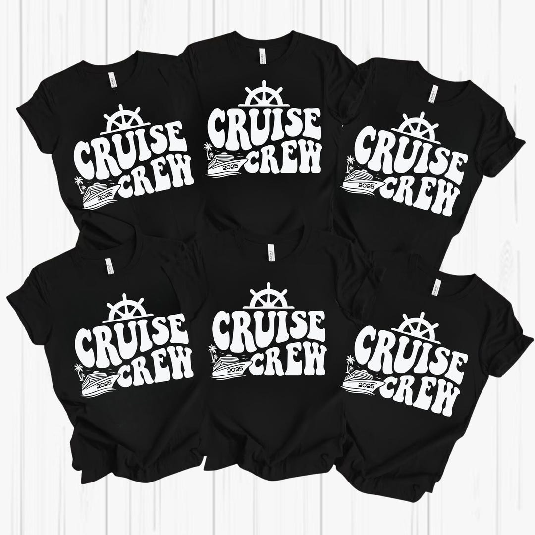 Cruise Crew Shirt 2025 Matching Family Cruise Shirt Group Cruise Crew ...
