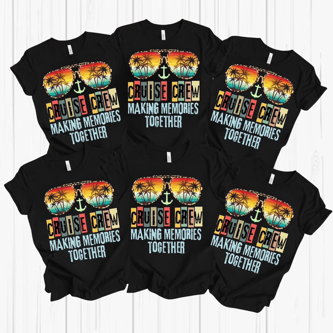 Cruise Crew Shirt 2025 Matching Family Cruise Shirt Group Cruise Crew ...