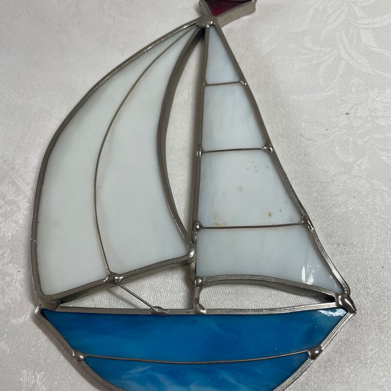 Glass Sail Boat - Etsy