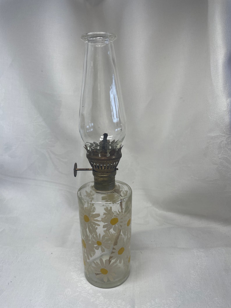 Hippy Daisy Oil Lamp - Etsy