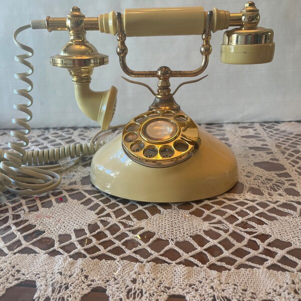 French Style Rotary Phone - Etsy