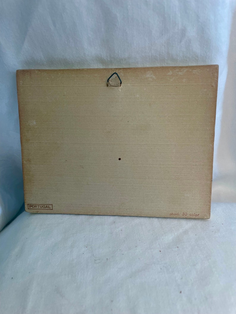 3D Shawdow Box Tall Ship Made of Cork and Wood Blue Mat and Orginal ...