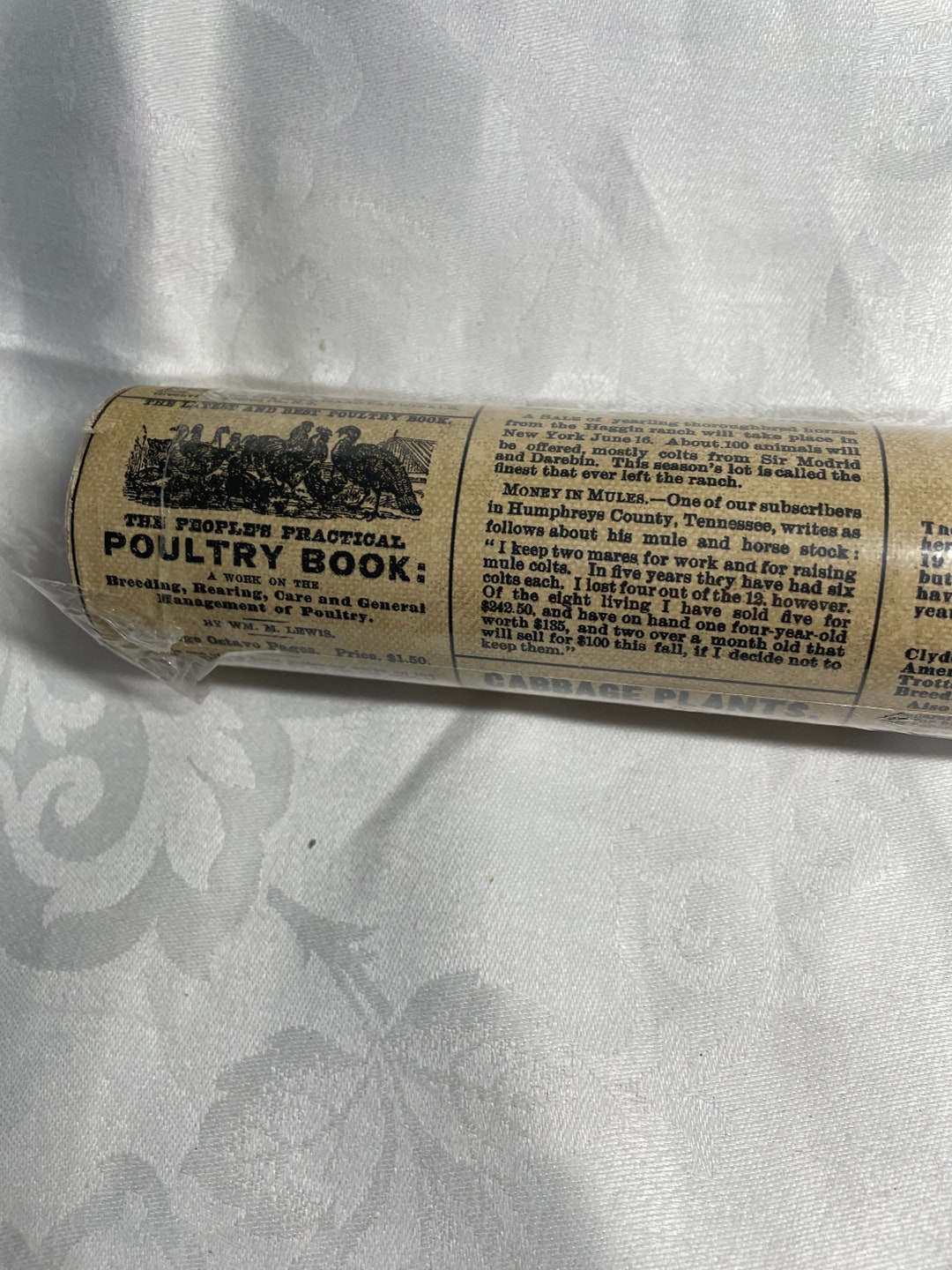 Wall Paper 1 Roll News Paper Design - Etsy