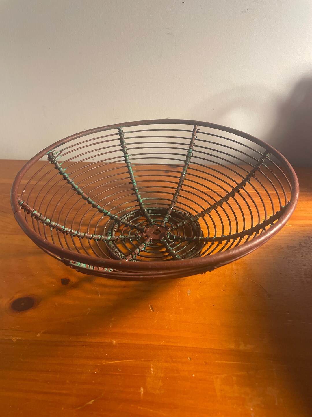 Rustic Wire Egg Basket - Etsy