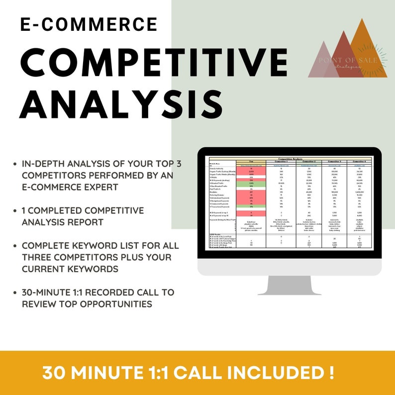 E-commerce Competitive Analysis Report and Live Call - Etsy