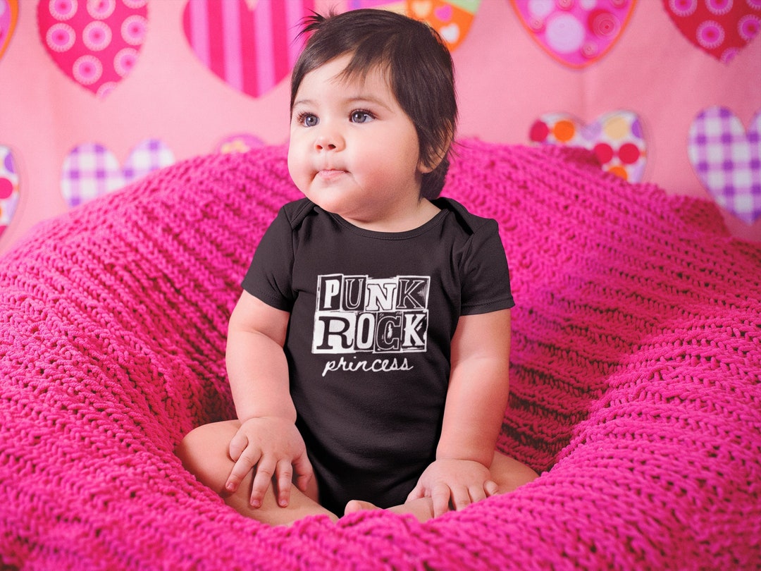 Punk Rock Princess Onesie Punk Rock Baby Punk Onesie Punk - Etsy