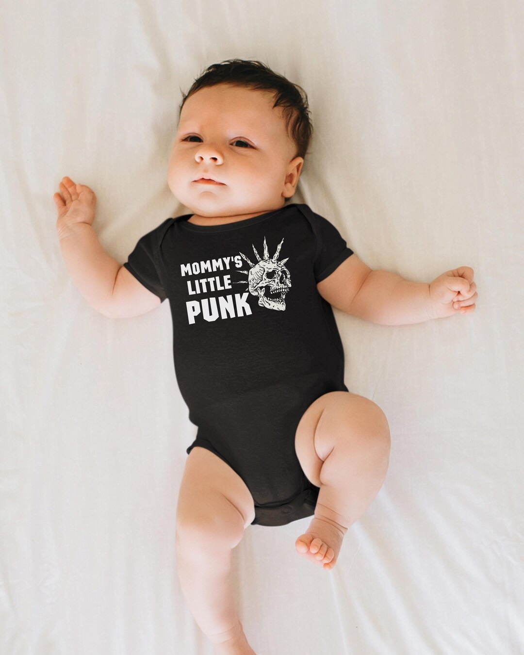 Mommy's Little Punk Onesie | Punk Baby Goth Baby Clothes Baby Goth Baby ...
