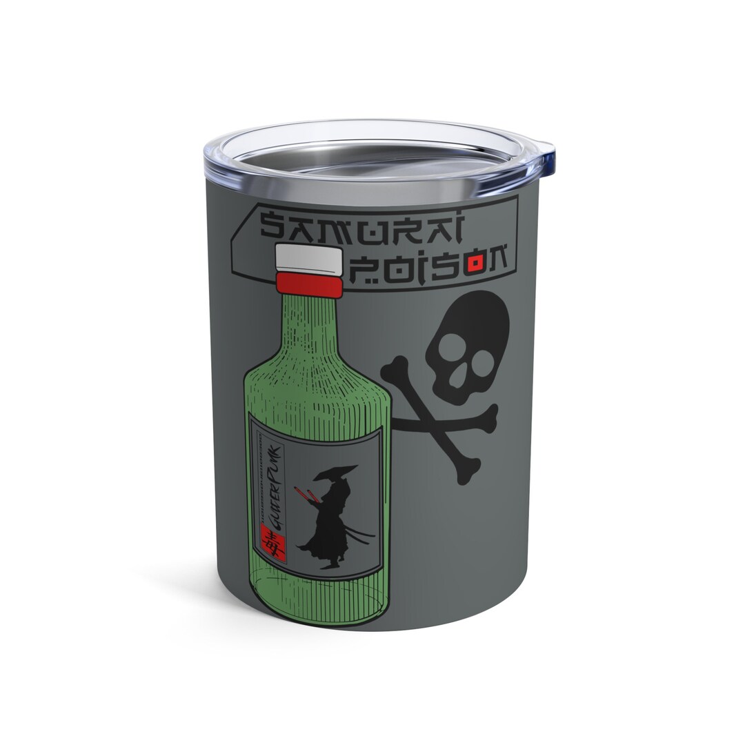 Samurai Poison Tumbler Samurai Coffee Mug - Etsy