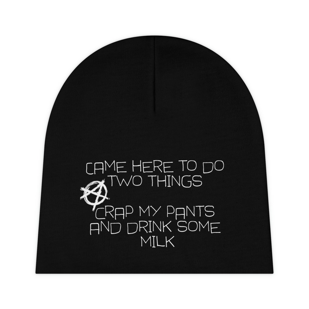 Crap My Pants Baby Hat Punk Baby Hat Anarchy Baby Goth Baby Hat Goth ...