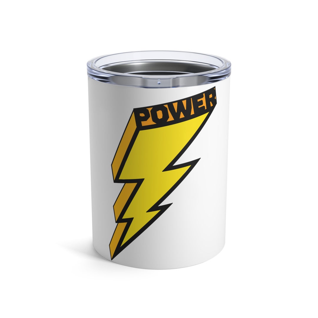 Lightning Bolt Tumbler 10oz | Lightning Coffee Mug Lightning Coffee ...