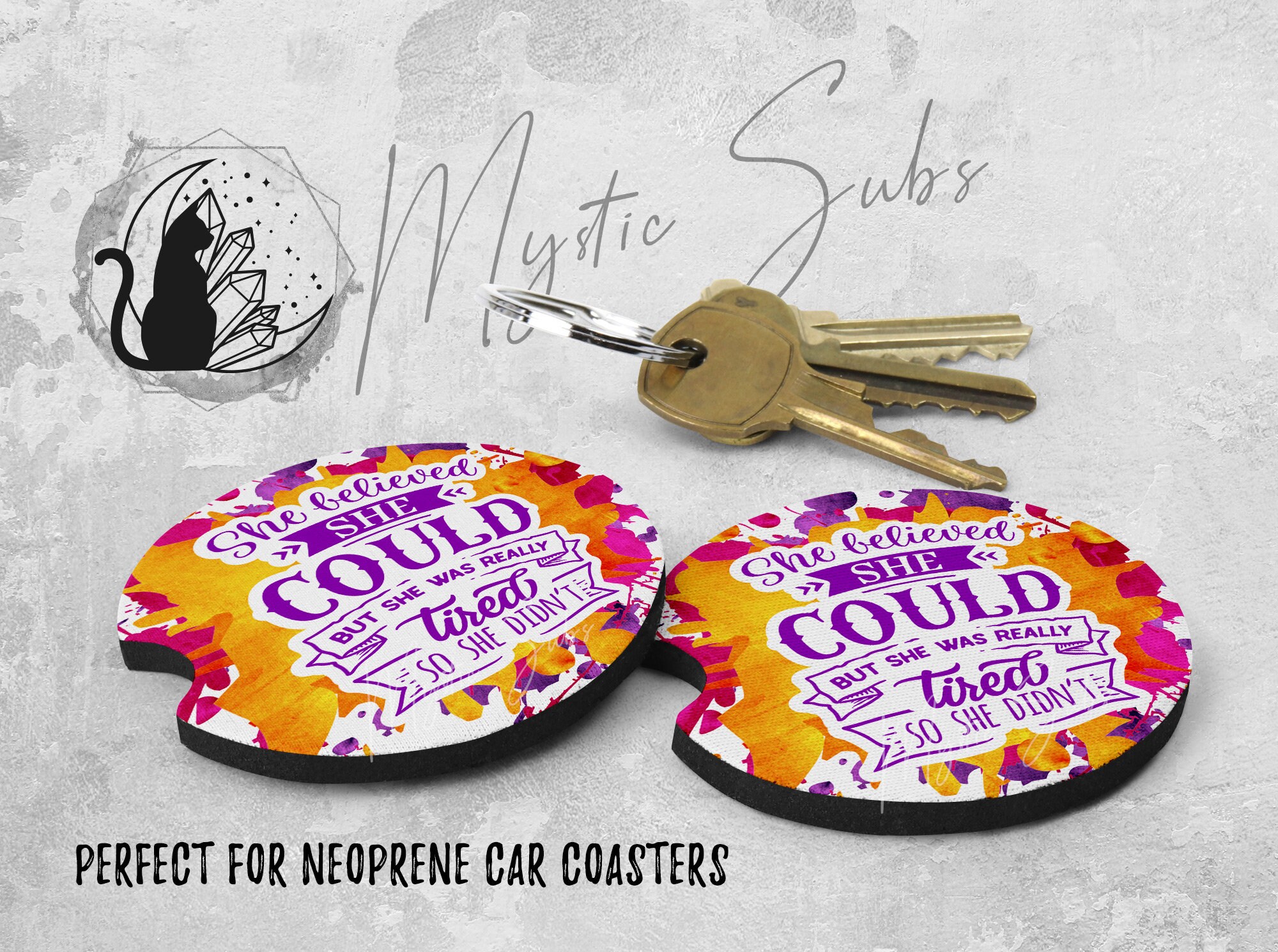 Funny Car Coaster Png Bundle, Sarcastic Coaster Designs, Sassy ...