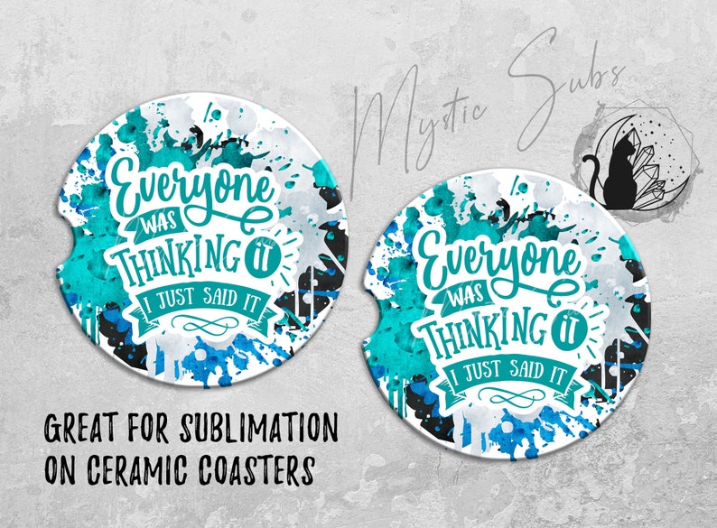 Funny Car Coaster Png Bundle, Sarcastic Coaster Designs, Sassy ...