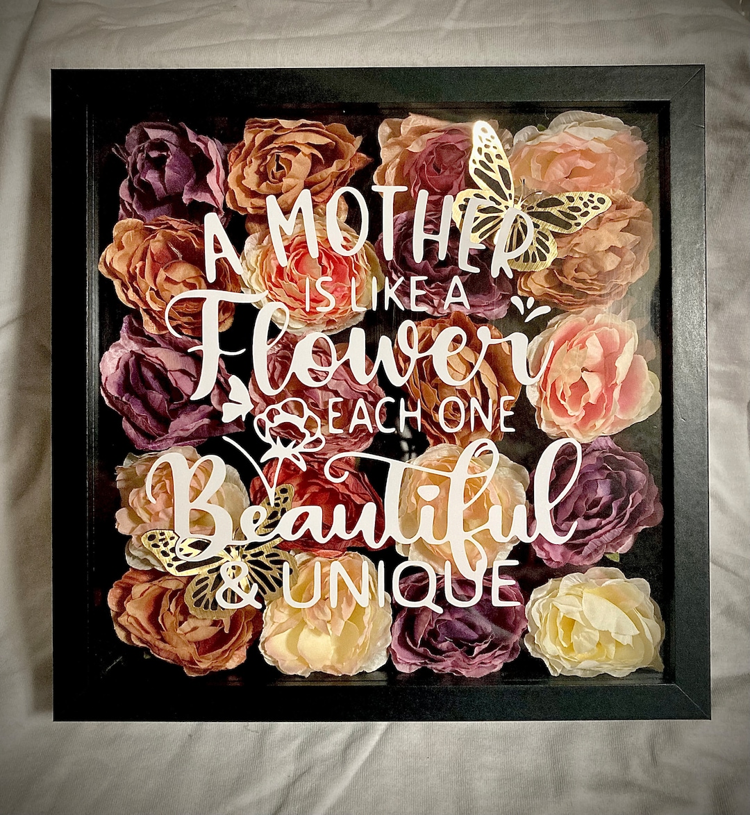 Mother’s Day Shadow Box - Etsy