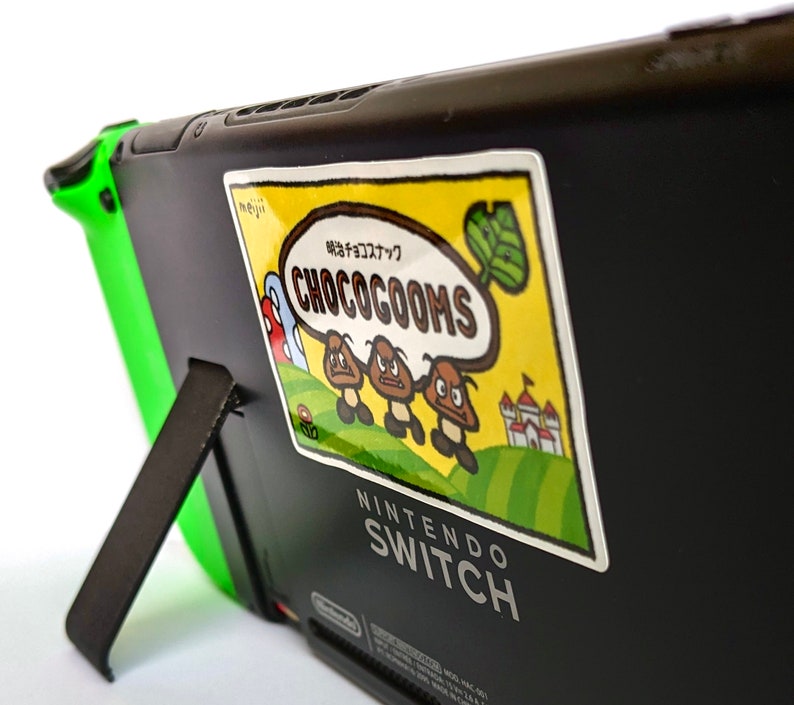 Super Mario Chocolate Goomba Asian Snack Sticker - Etsy