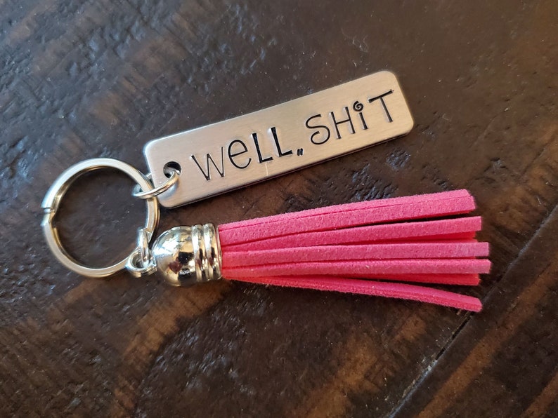 Well Shit Keychain - Etsy